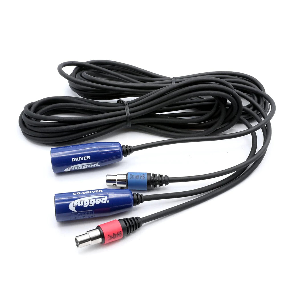 HRR: Intercom Cables for Motorsports