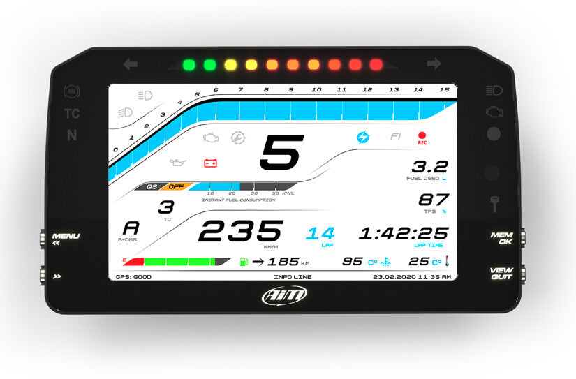 HRR: AiM MXPS for Suzuki GSXR with Optional Racing Kit