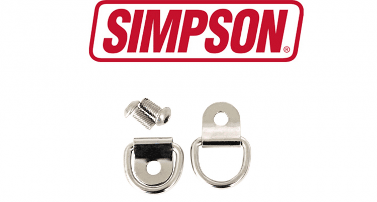 HRR: Simpson Hybrid Helmet D Ring Fitting Kit