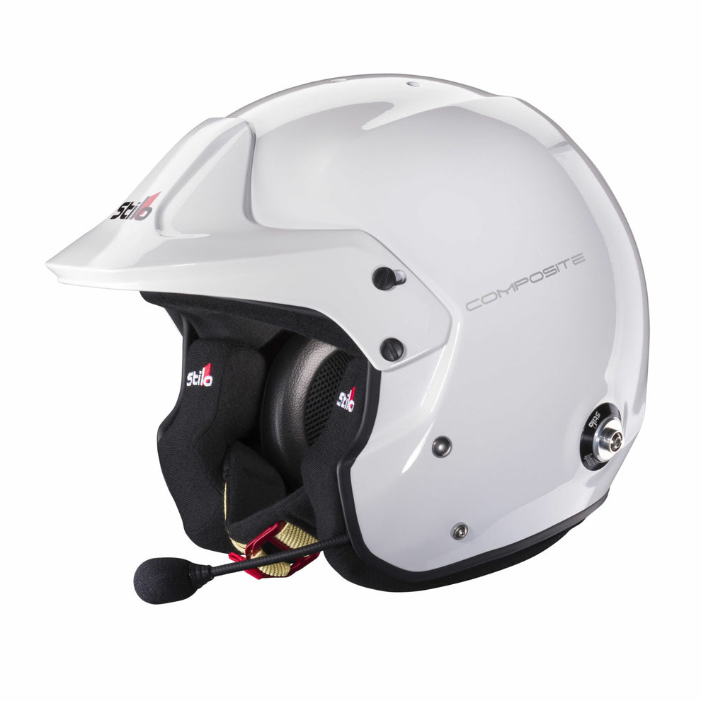 HRR: Stilo Trophy Plus Venti - Composite open face Helmet White
