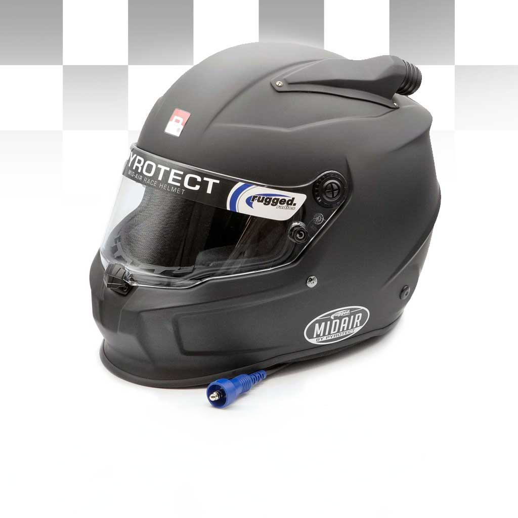 HRR: Pyrotect MIDAIR RACE Helmet Wired OFFROAD