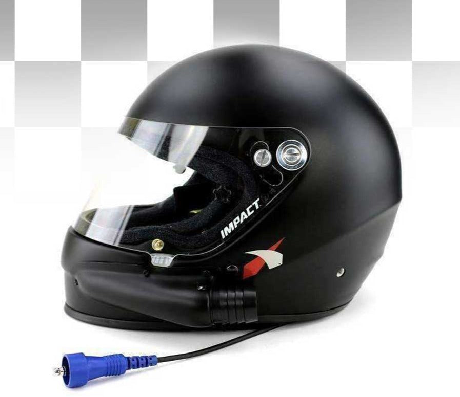 Impact RACE 1320 Side Air Helmet Wired OFFROAD | Harris Race Radios
