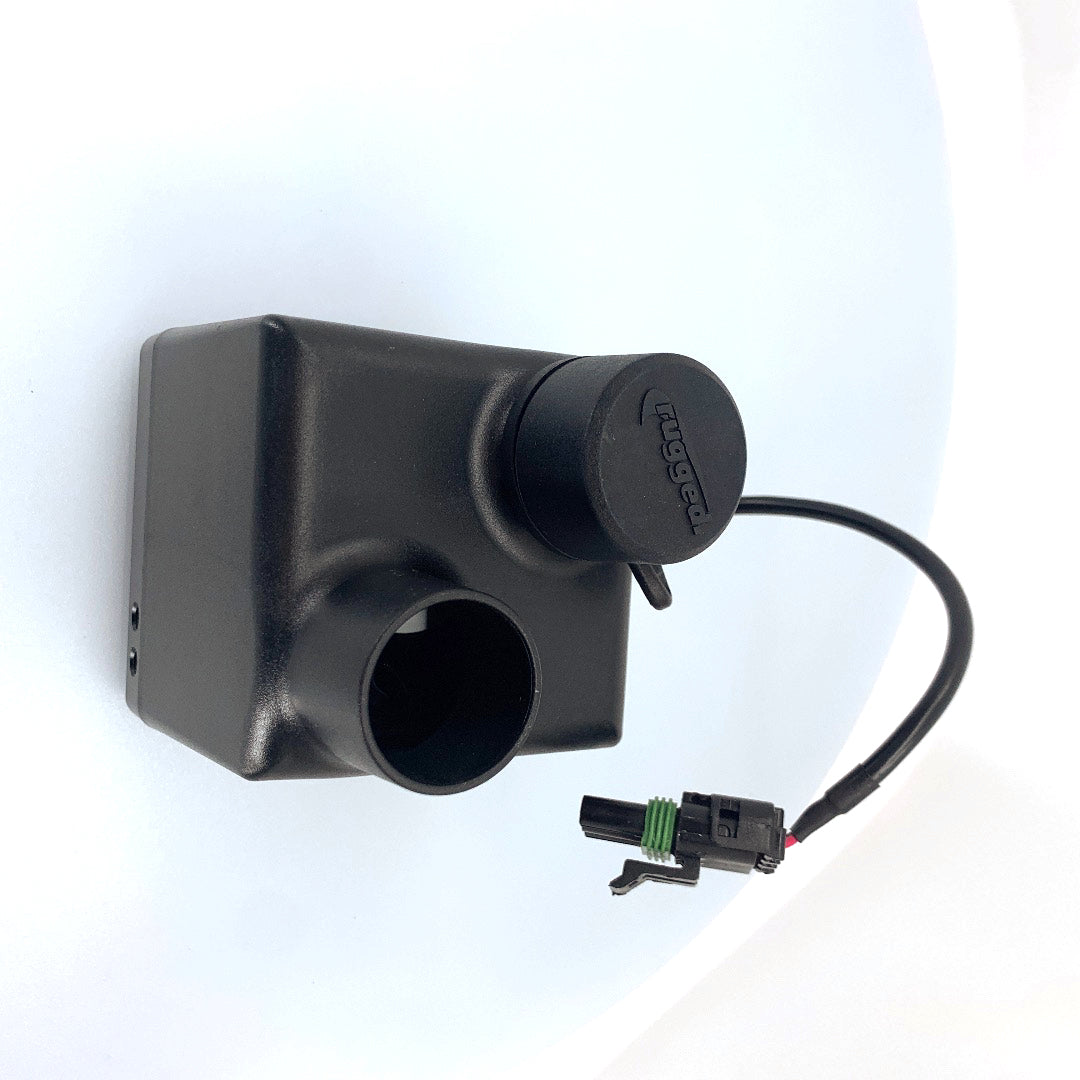 Inline 4 inch helmet air pumper pump | Harris Race Radios