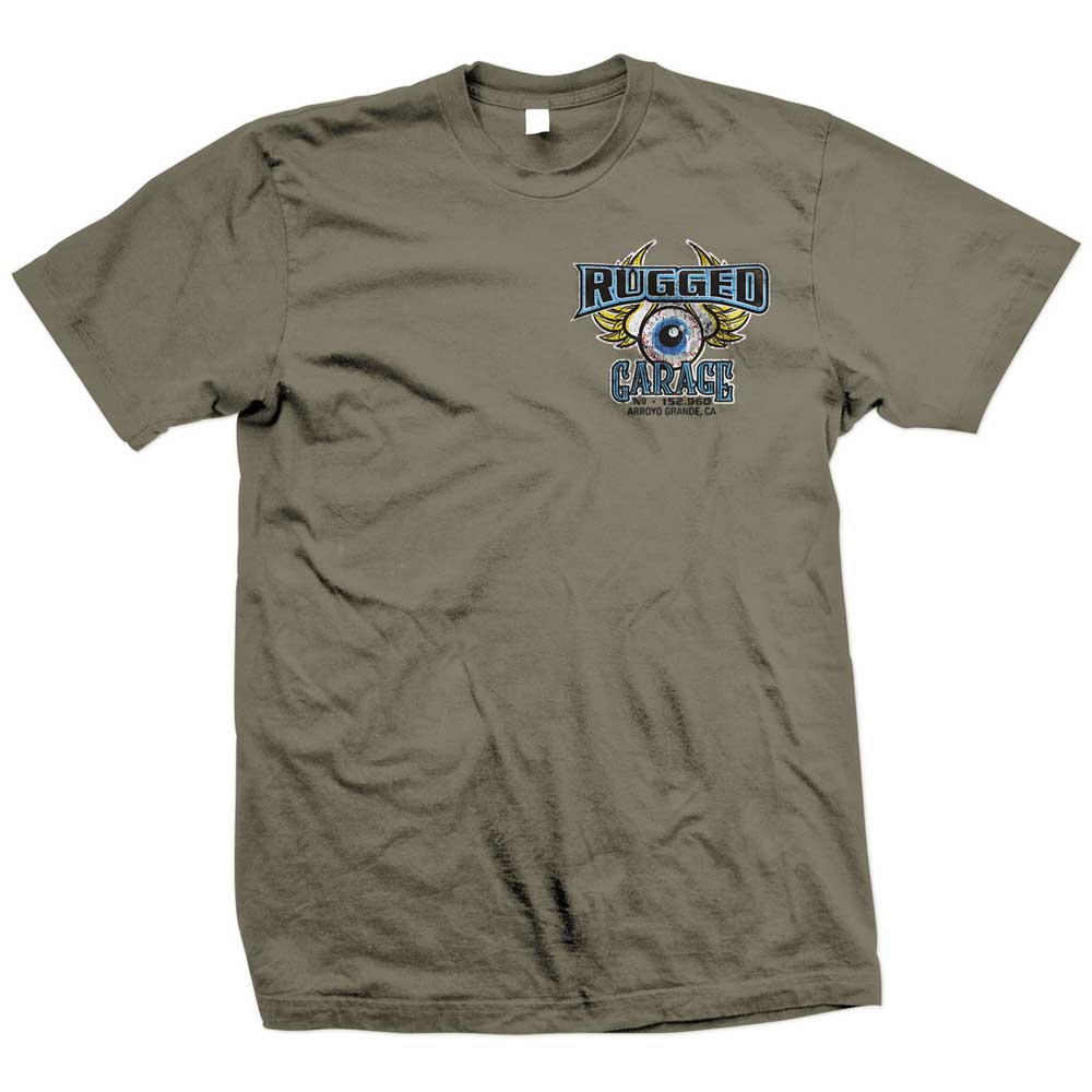 HRR: Rugged Radios GARAGE T-Shirt - Grey
